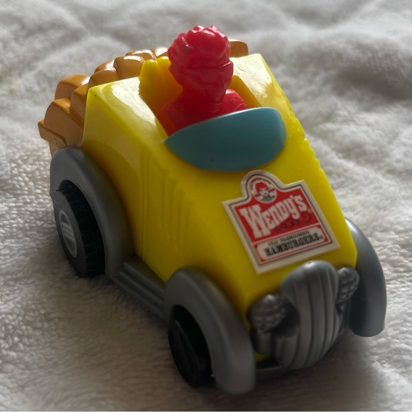 Toys | Vintage 1997 Wendys French Fry Pullback Race Car Toy | Poshmark